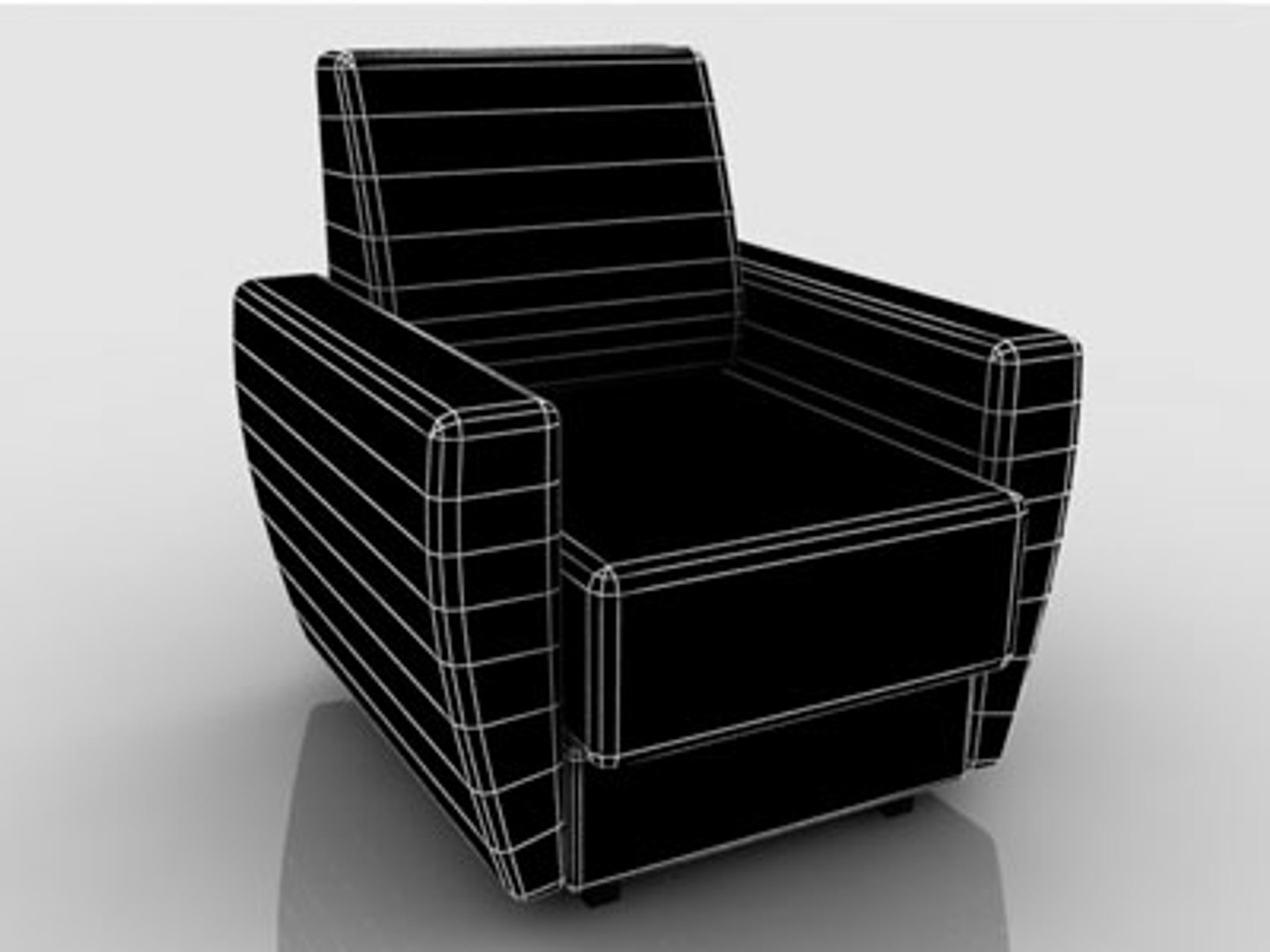 Easy Chair 3d Model