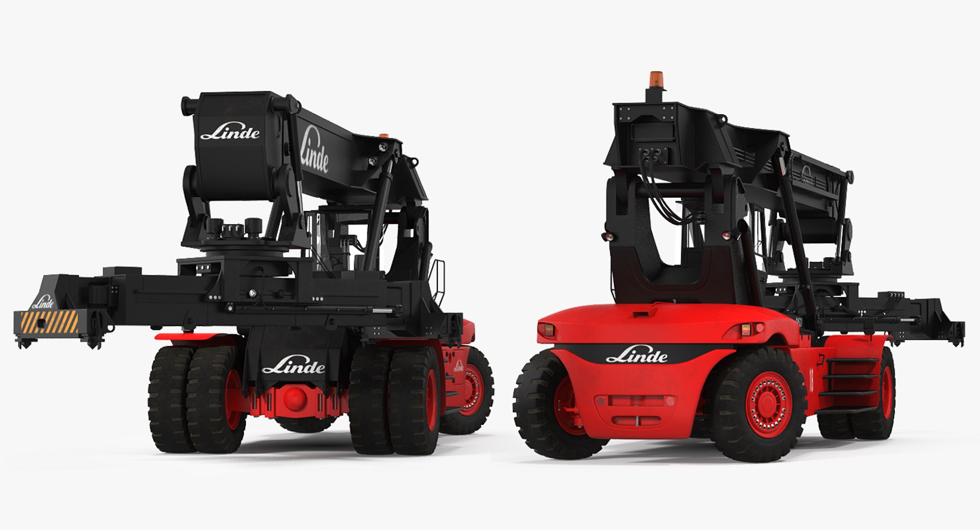 Reach Stacker Linde Model - TurboSquid 1304951