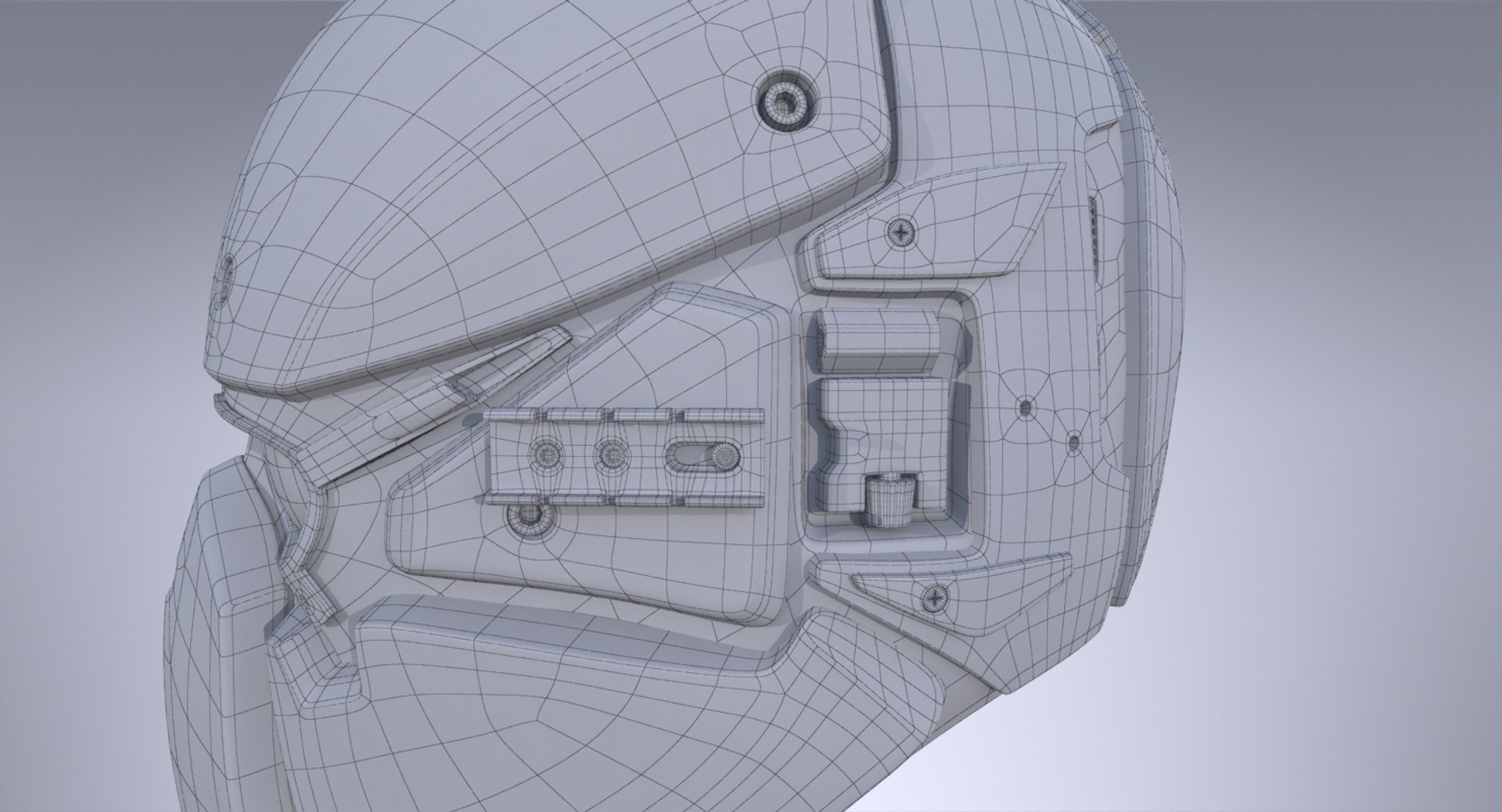 3D Ronin Tactical Mask - TurboSquid 1203688