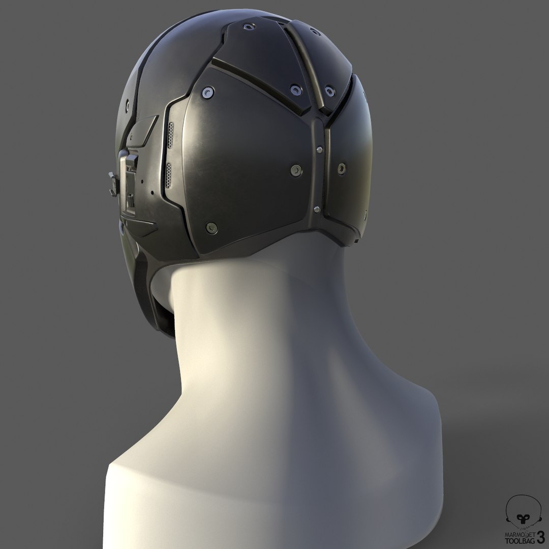 3D Ronin Tactical Mask - TurboSquid 1203688