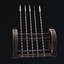 3d medieval weapon rack model