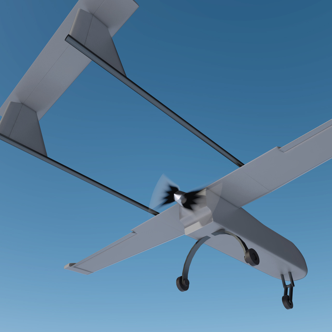 3d twin uav mugin drone