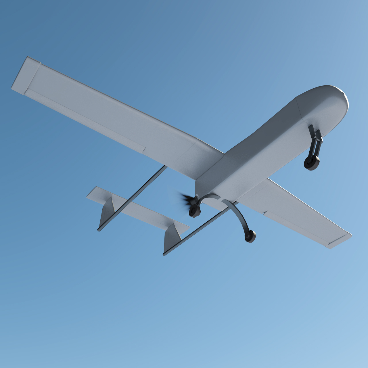 3d twin uav mugin drone