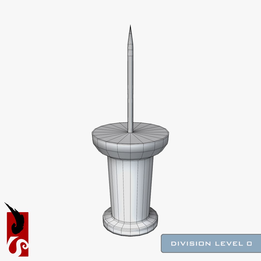 3d Model Of Pushpin