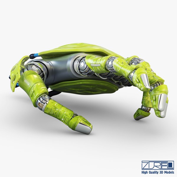 Bio robotic hand v 3D - TurboSquid 1173443