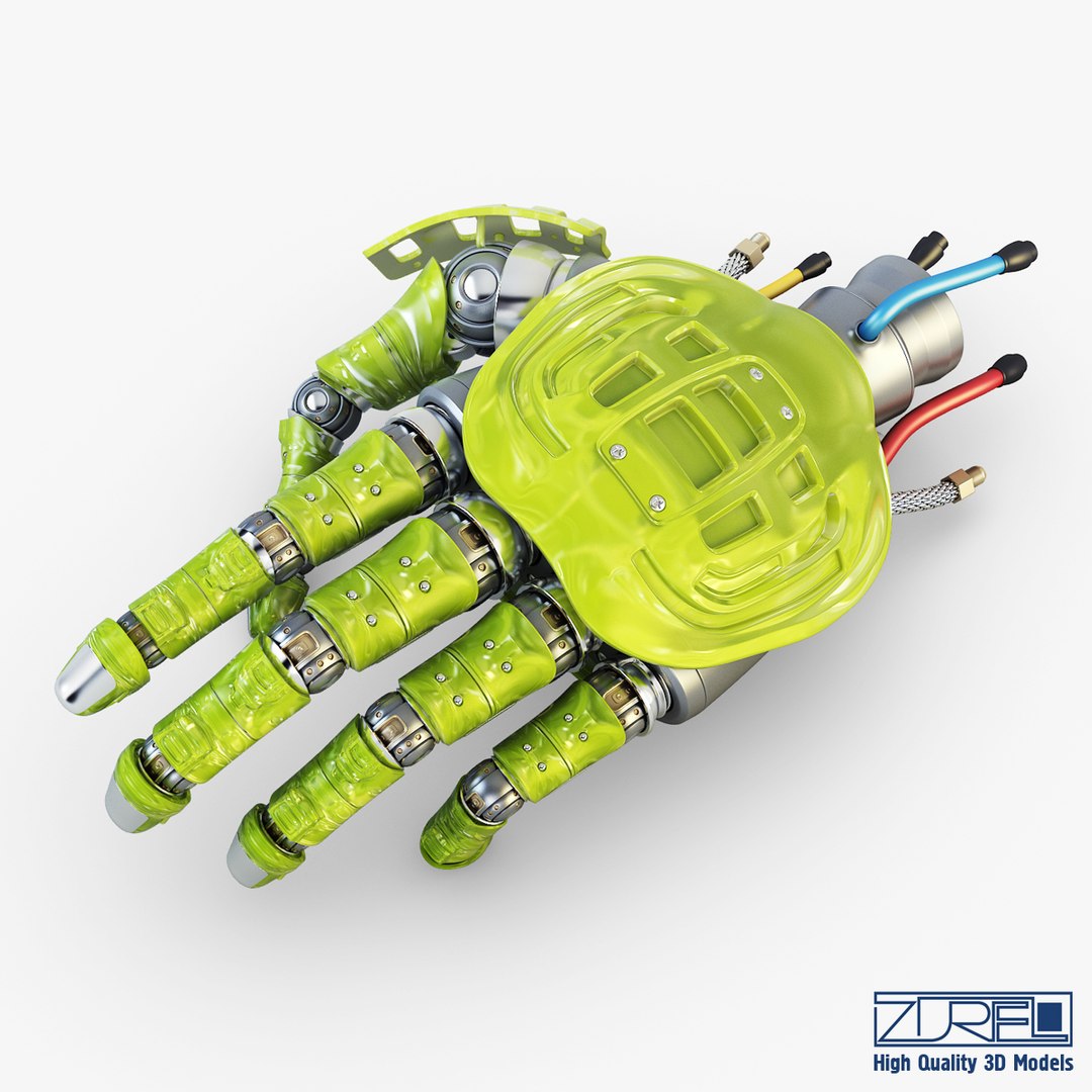 Bio robotic hand v 3D - TurboSquid 1173443