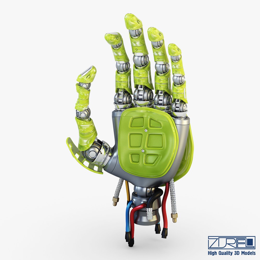 Bio robotic hand v 3D - TurboSquid 1173443