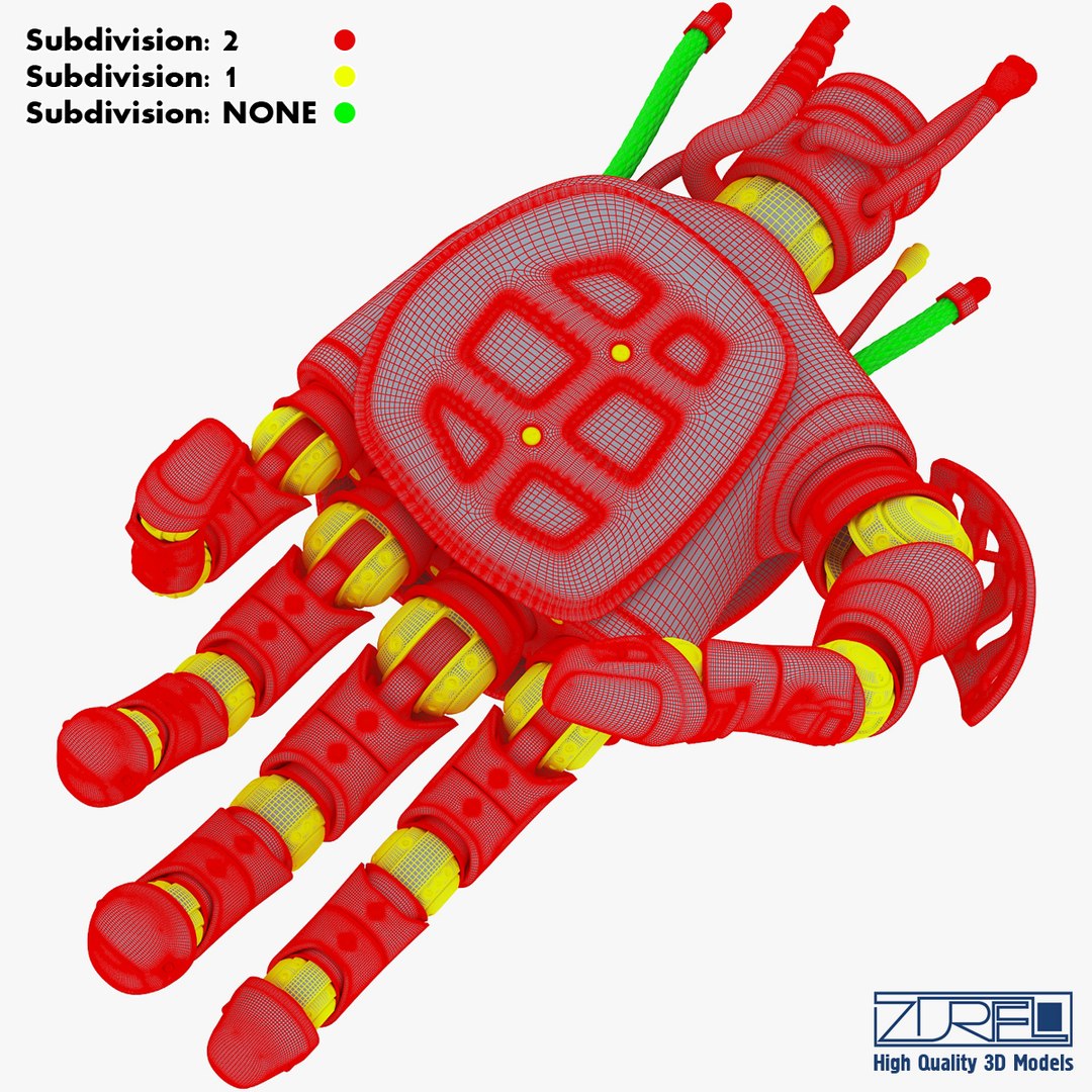 Bio robotic hand v 3D - TurboSquid 1173443