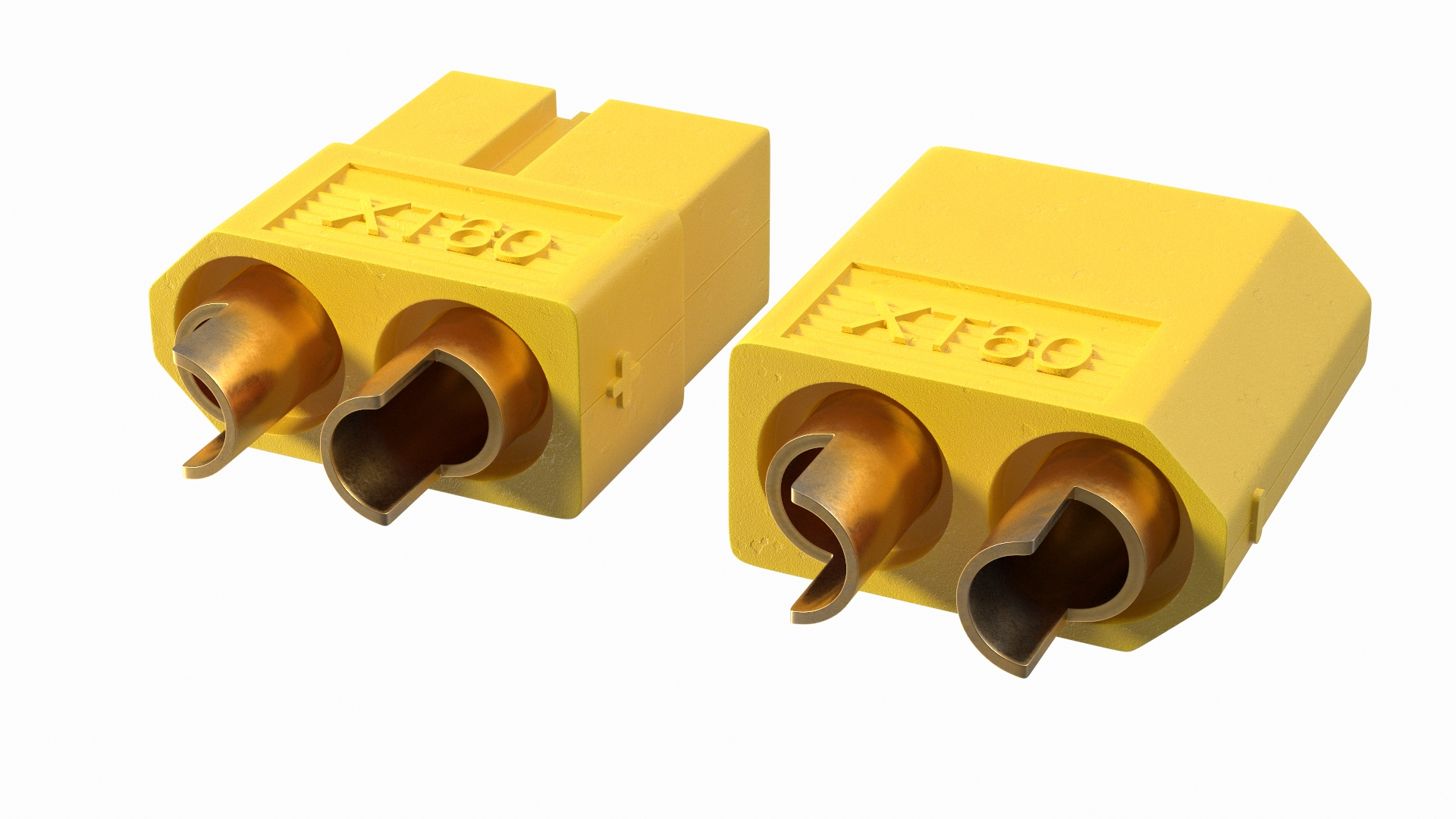 XT60 Connectors 3D Model - TurboSquid 1930794