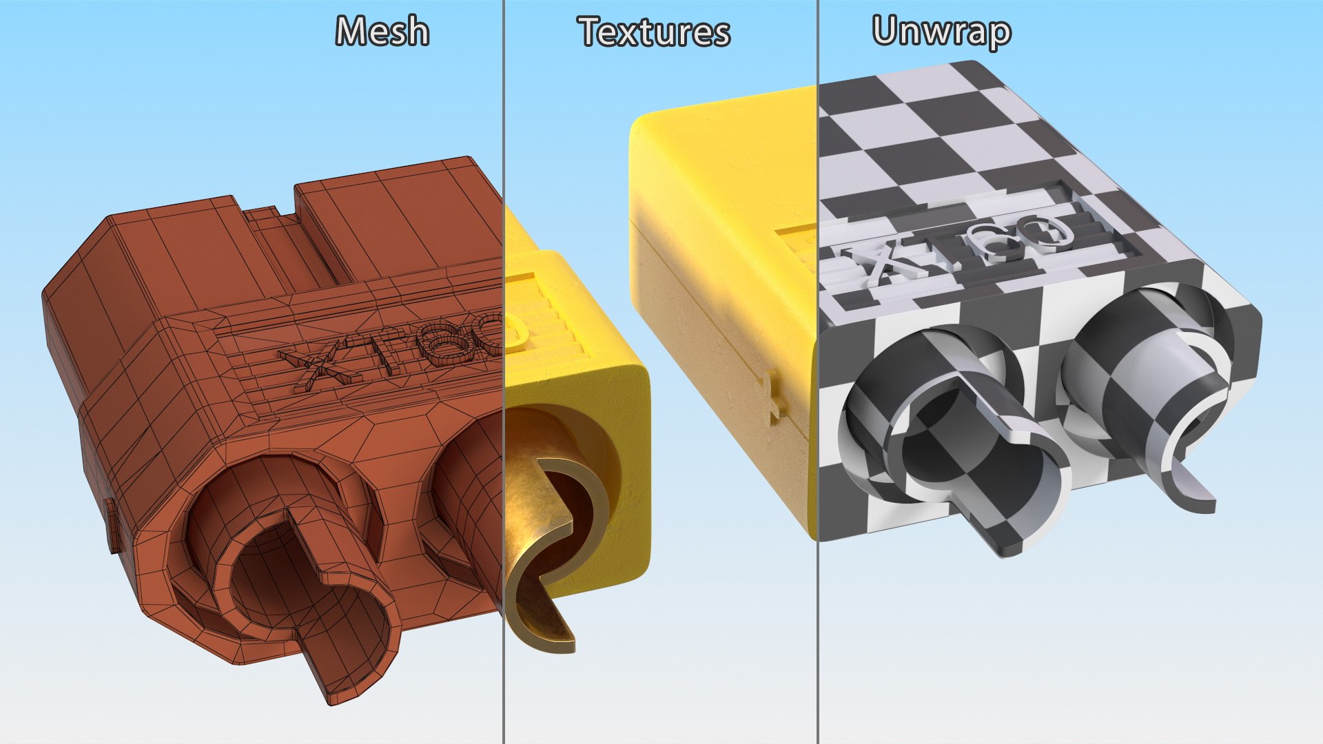 XT60 Connectors 3D Model - TurboSquid 1930794