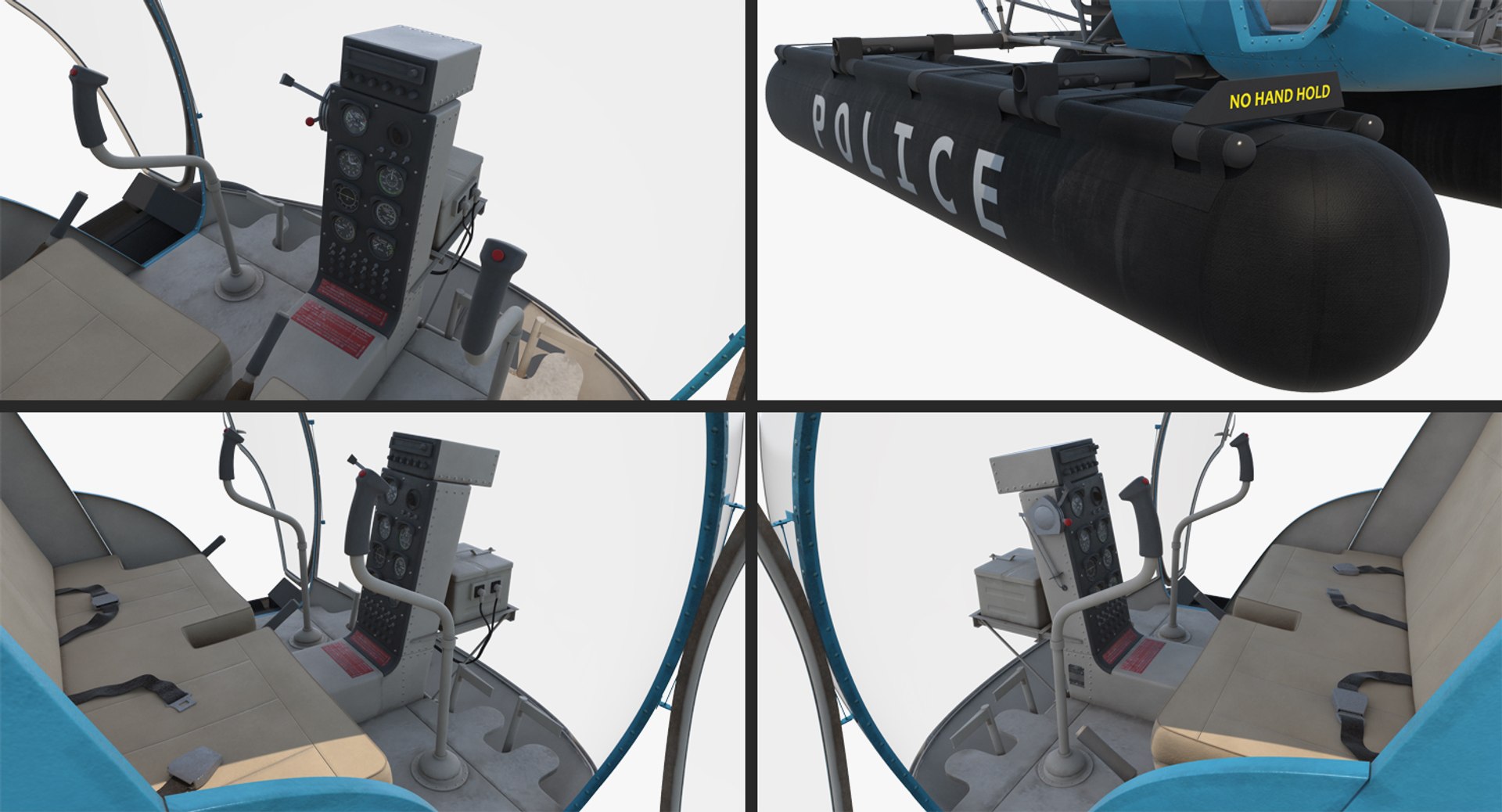 bell 47 floats police max