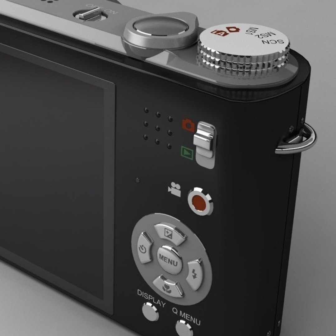 3d Panasonic Dmc-tz7 Model