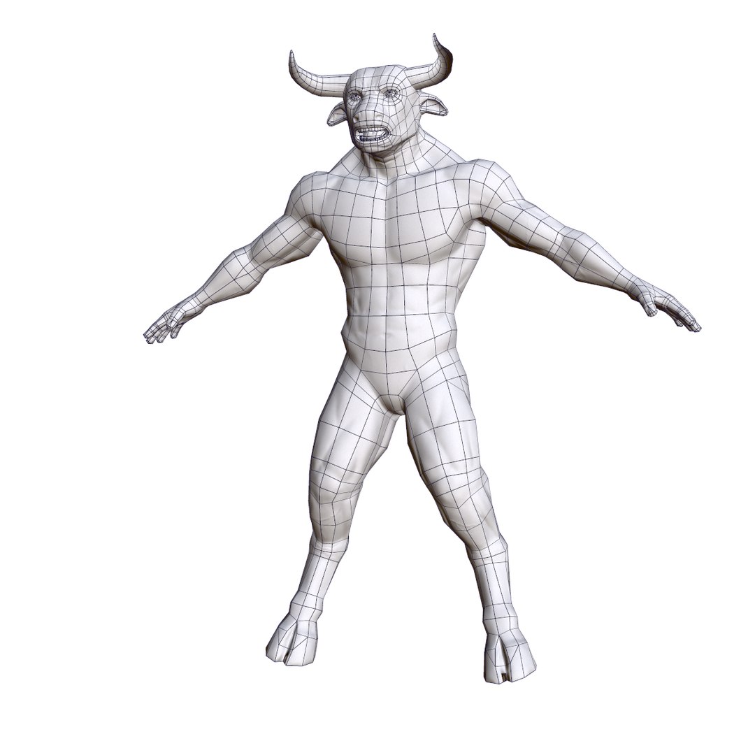 3d Minotaur Armor