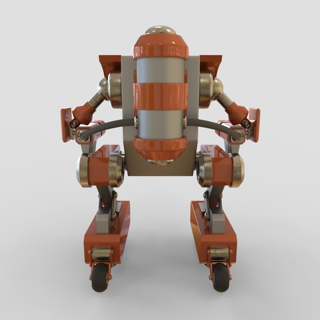 Robot Cartoon C 3D Model - TurboSquid 1190105