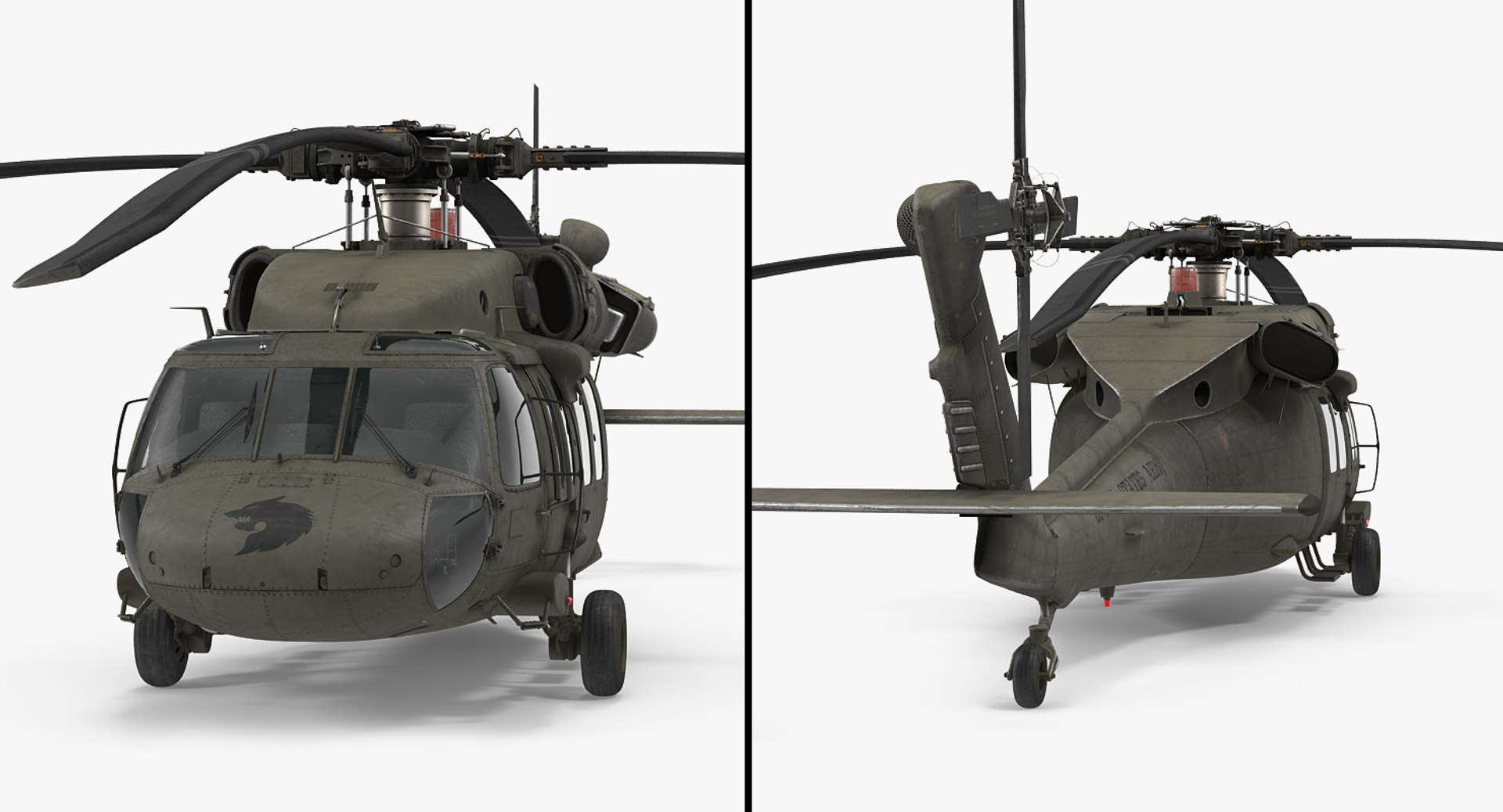 3d Model Sikorsky Uh-60 Black Hawk