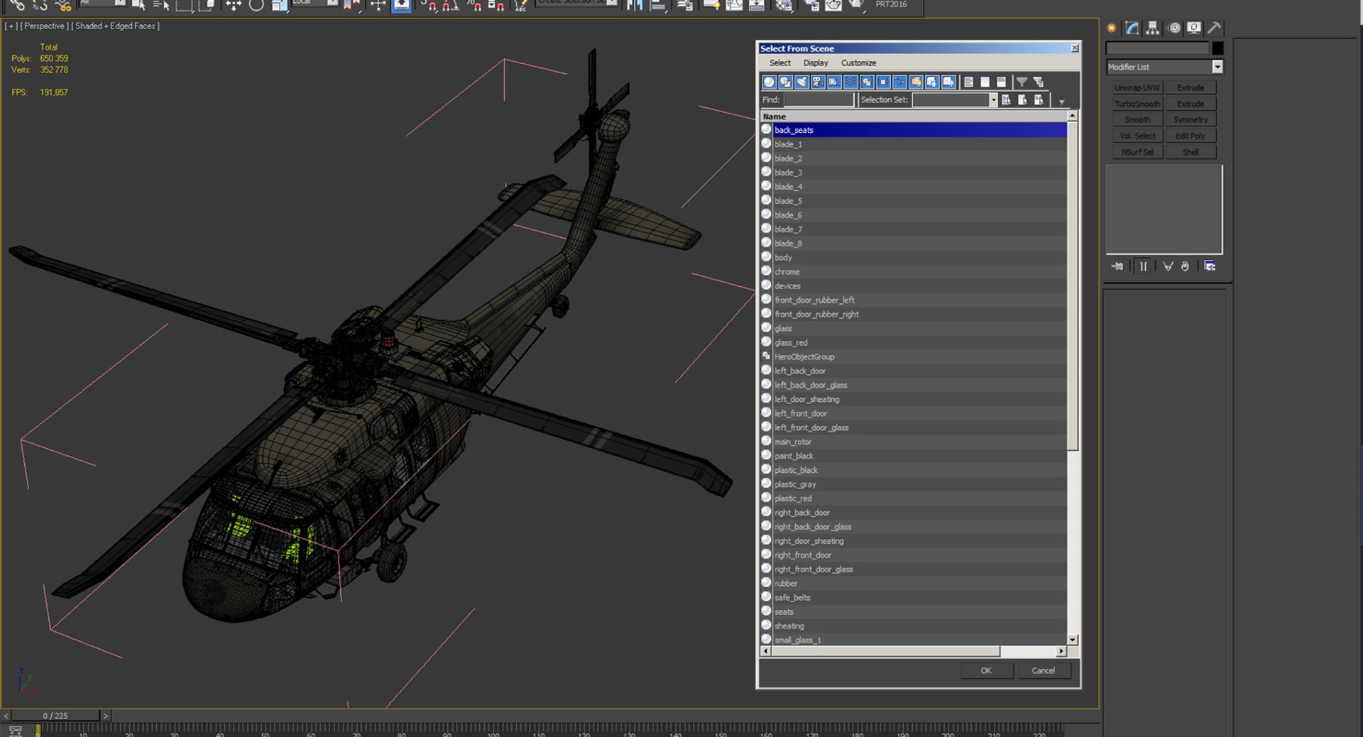 3d model sikorsky uh-60 black hawk