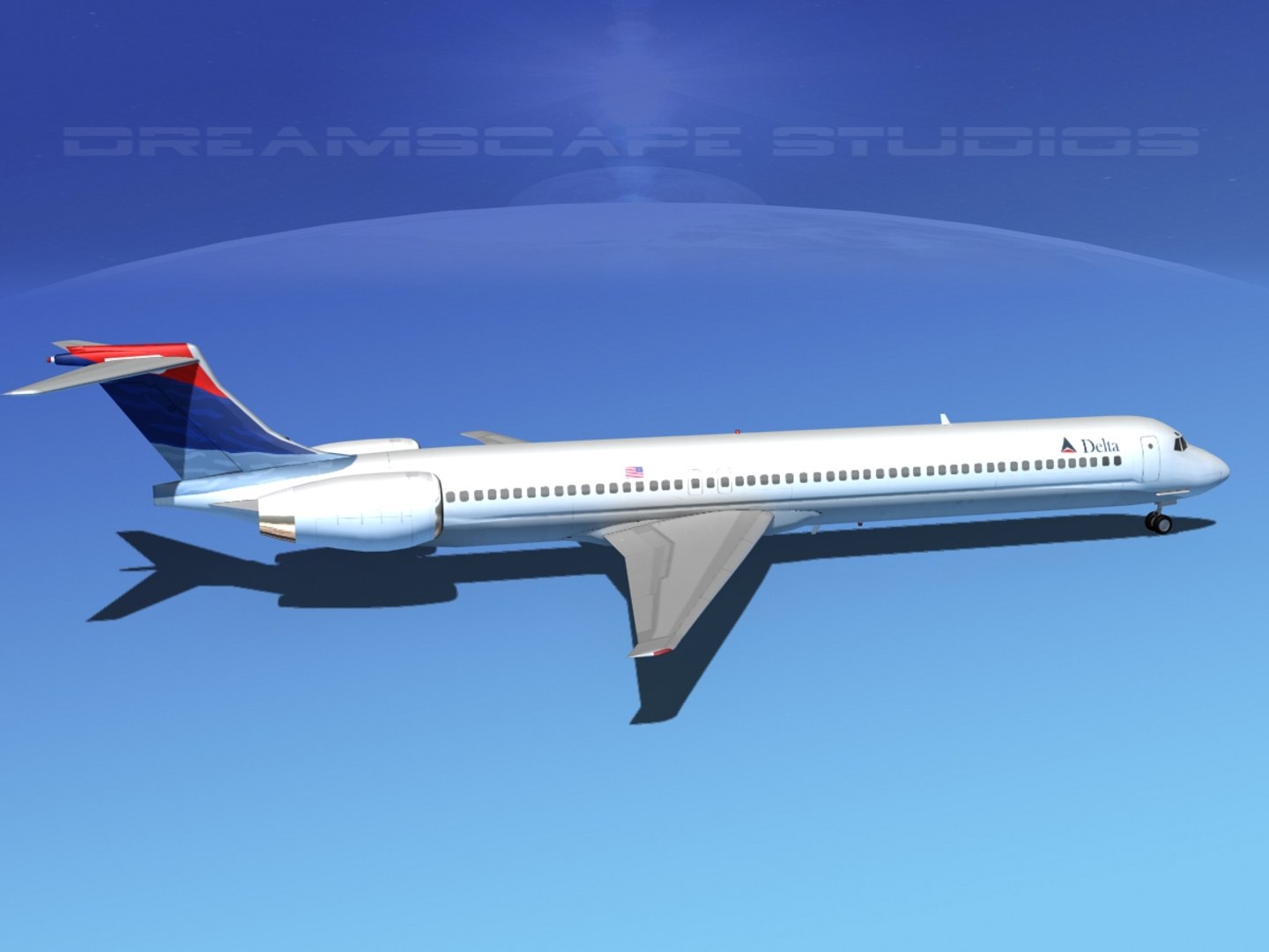 Dxf Mcdonnell Douglas Md-80
