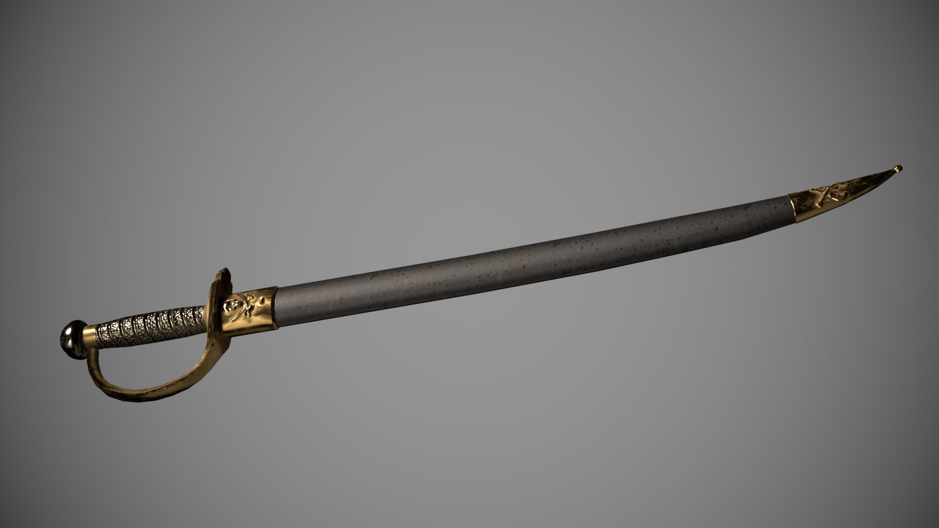 3D Model Pirates Sword - TurboSquid 2021410