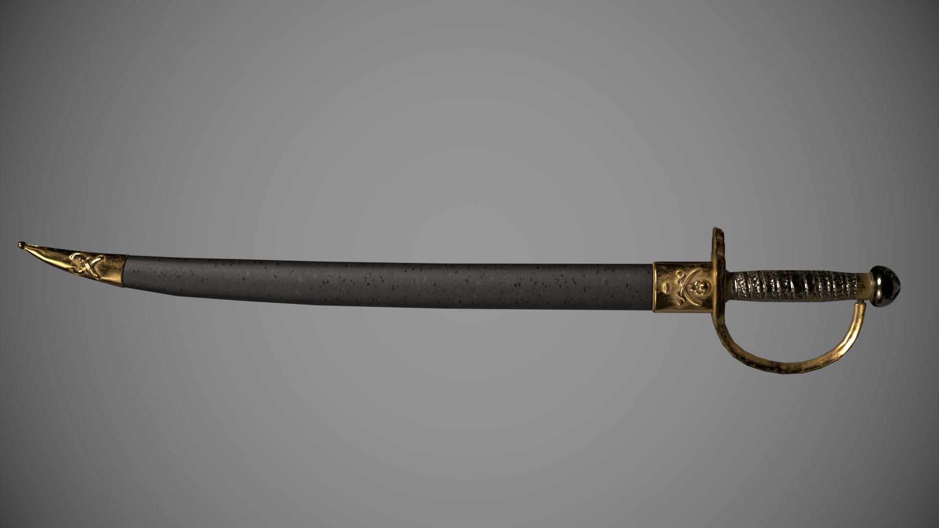 3D Model Pirates Sword - TurboSquid 2021410