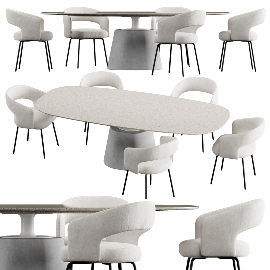 3D Rock Table Maxi - TurboSquid 2104312