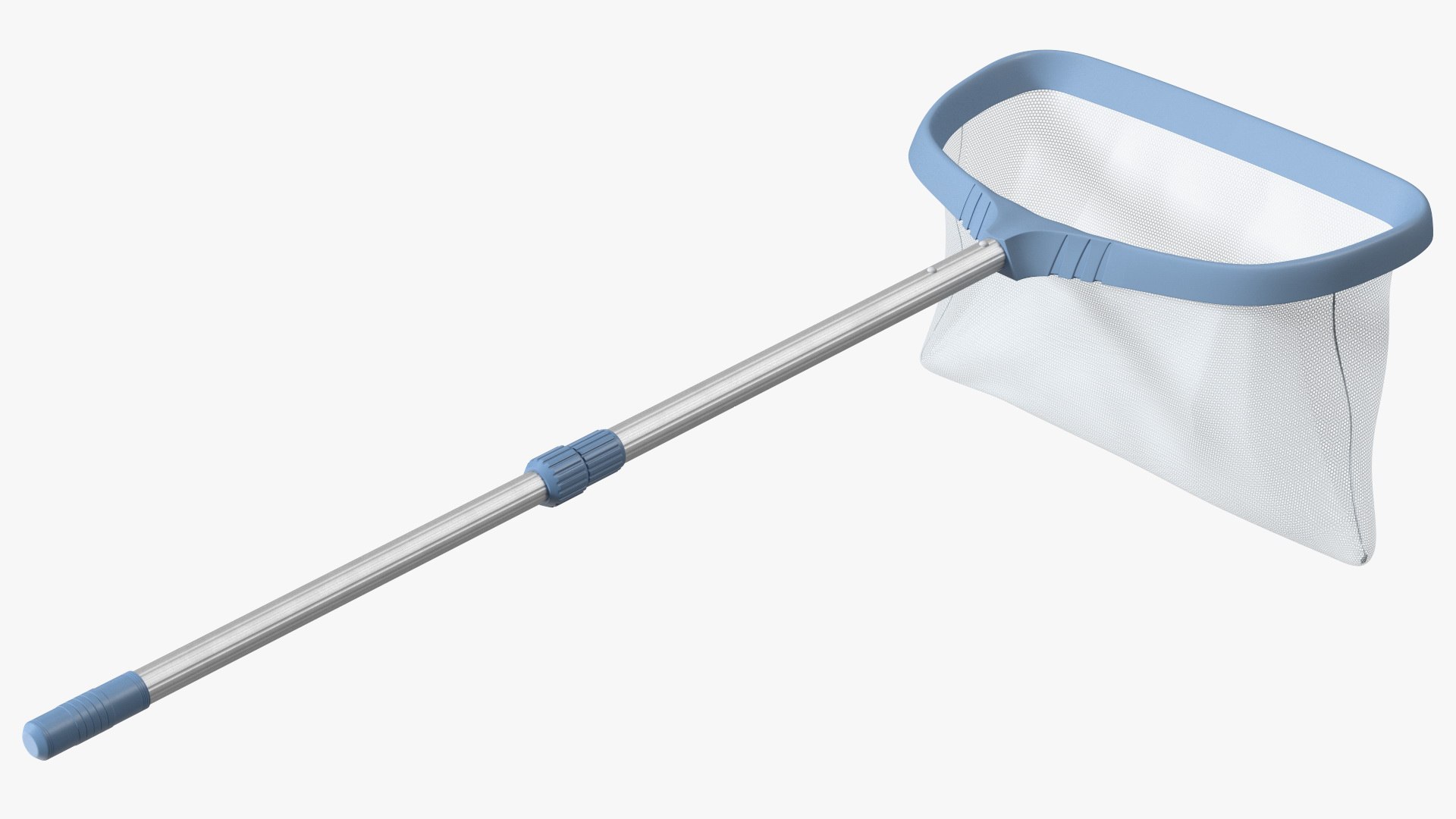 3D Pool Leaf Skimmer Net with Handle - TurboSquid 1966191