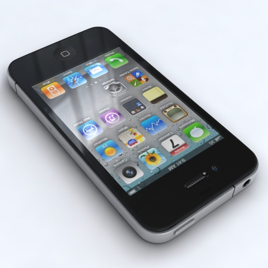 3d apple iphone 4 4s