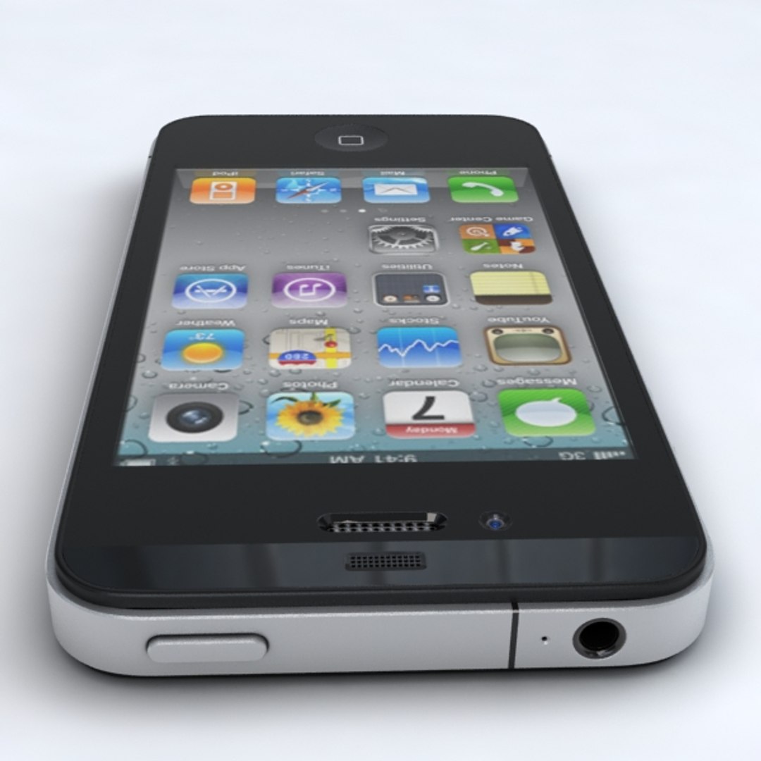 3d apple iphone 4 4s