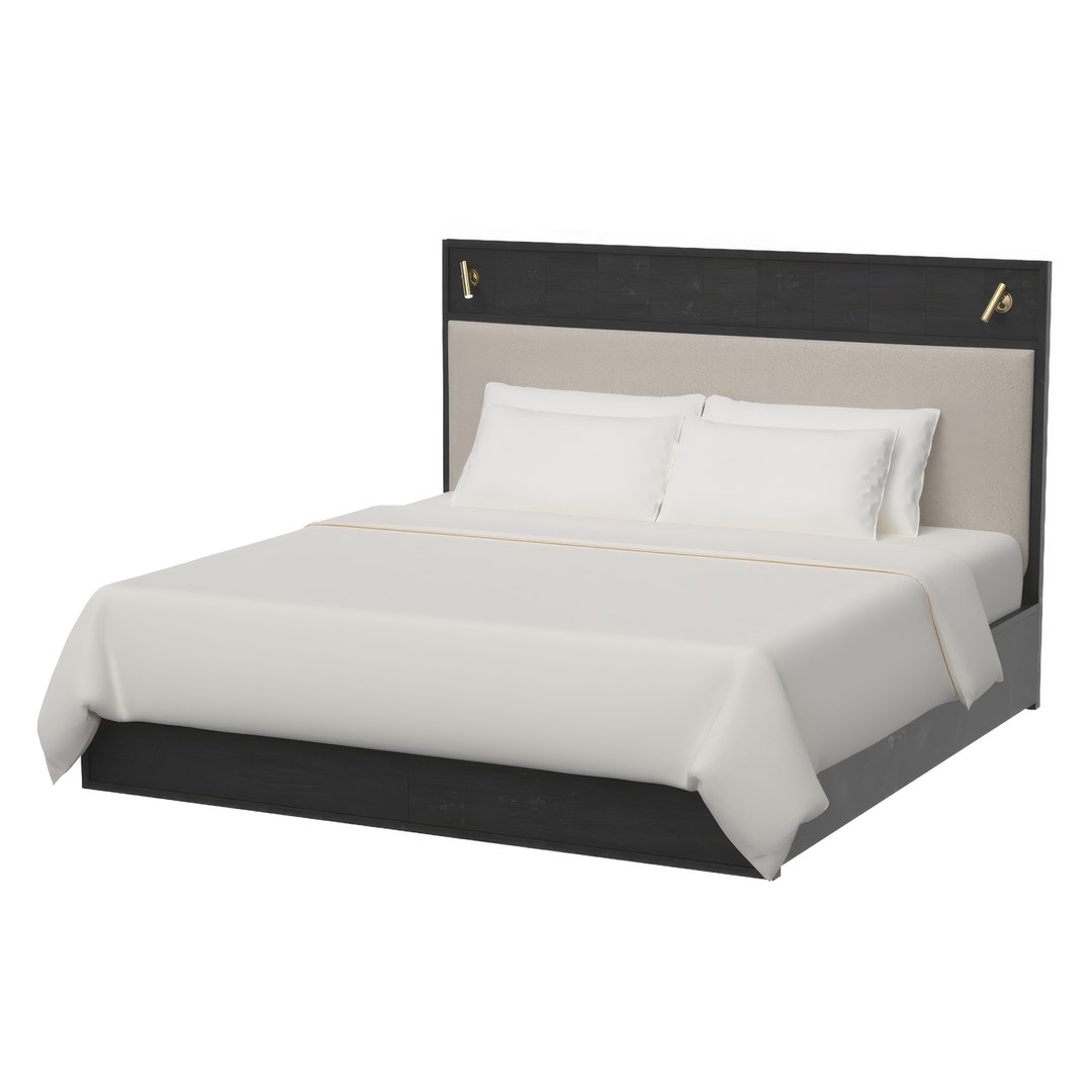 Bobby Berk King Faber Platform Storage Bed 239136-2348 3D - TurboSquid ...
