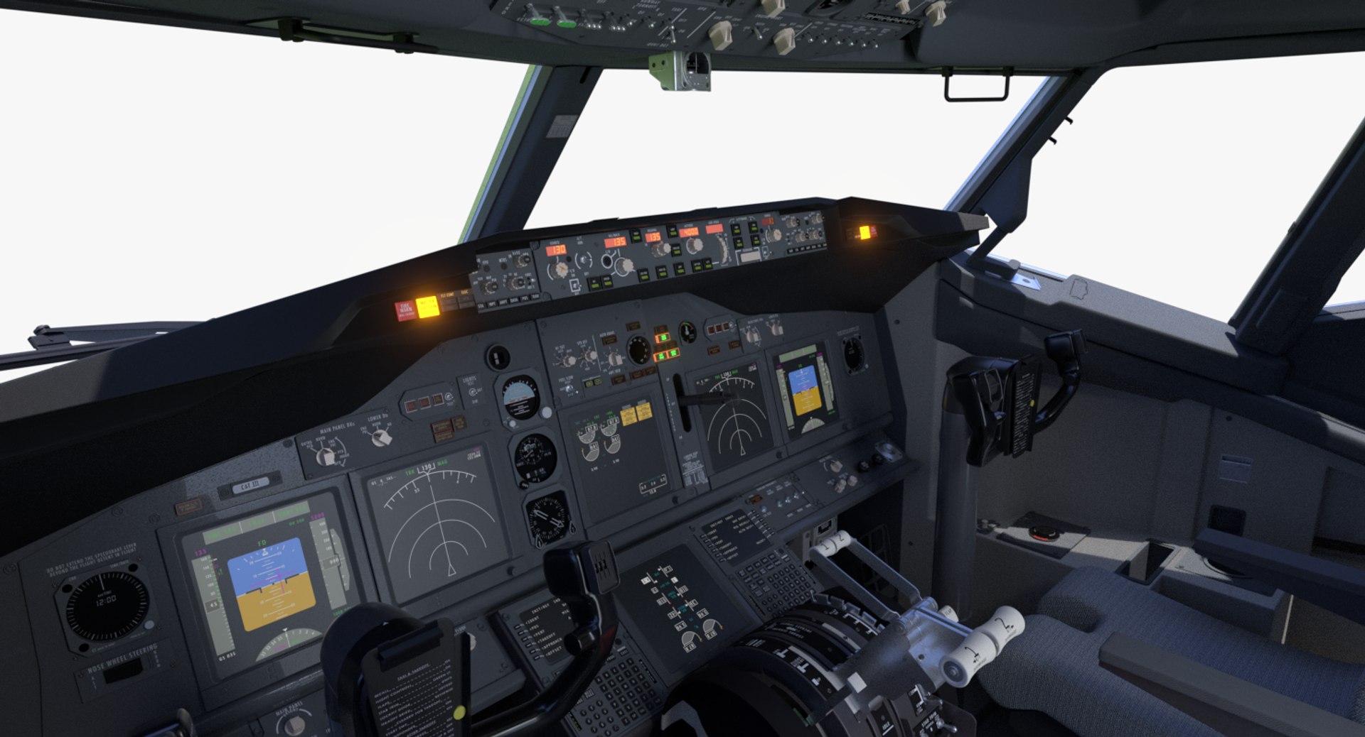 3d Boeing 737 Cockpit
