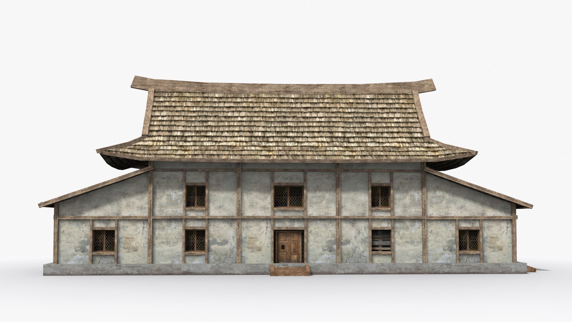 3D Ancient House X1 Model - TurboSquid 1941121