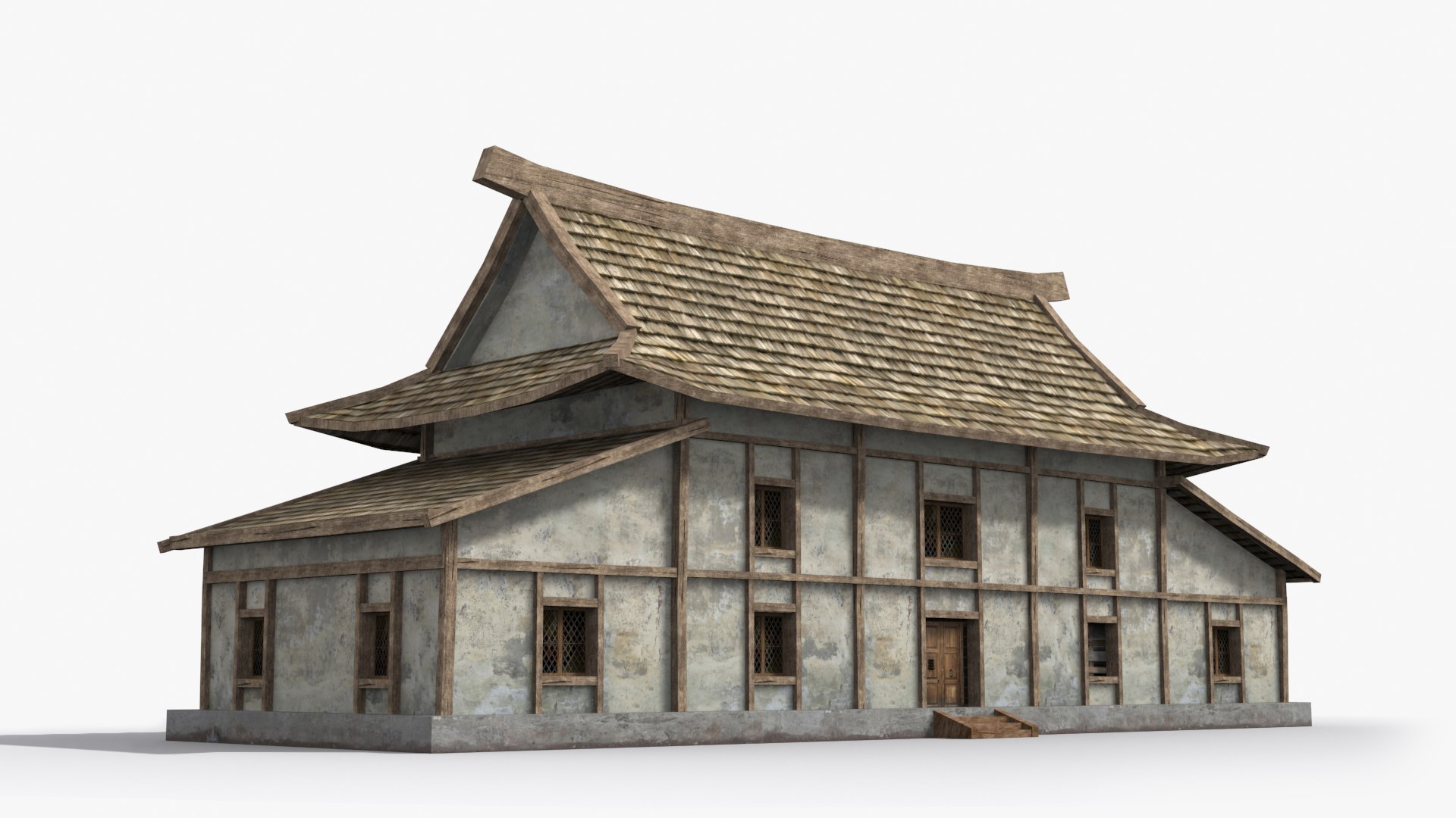 3D Ancient House X1 Model - TurboSquid 1941121