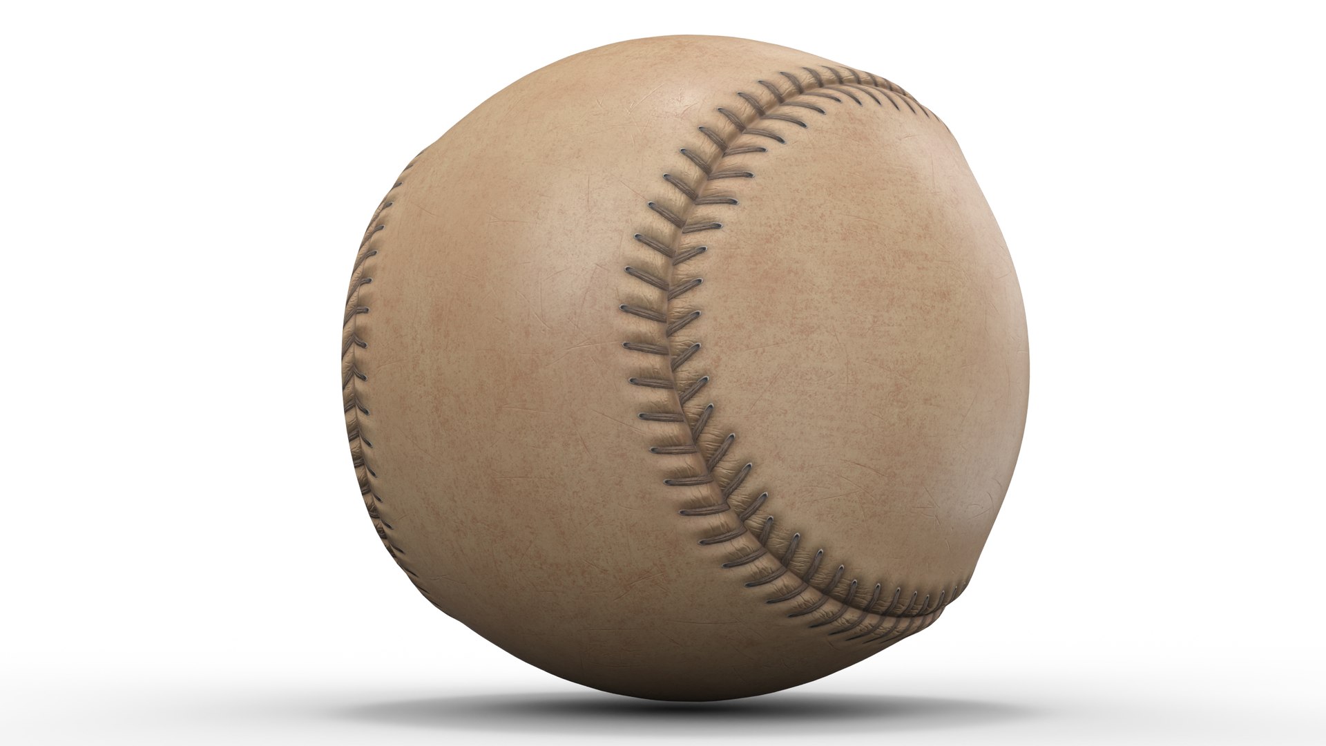 Stitched Baseball Ball 1870-1900s 3D - TurboSquid 2071663