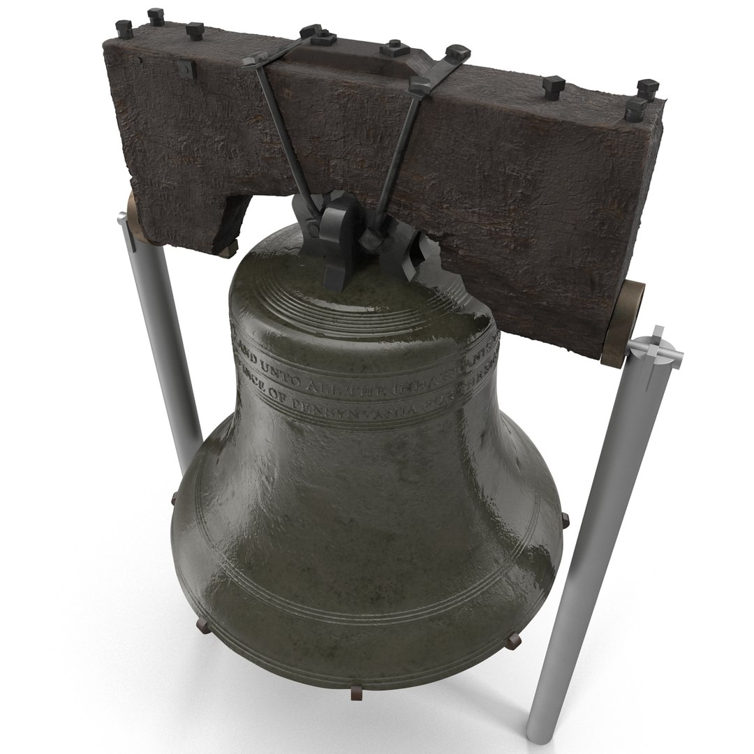 Liberty Bell 3d Obj