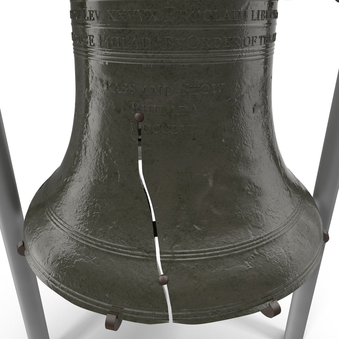 Liberty Bell 3d Obj