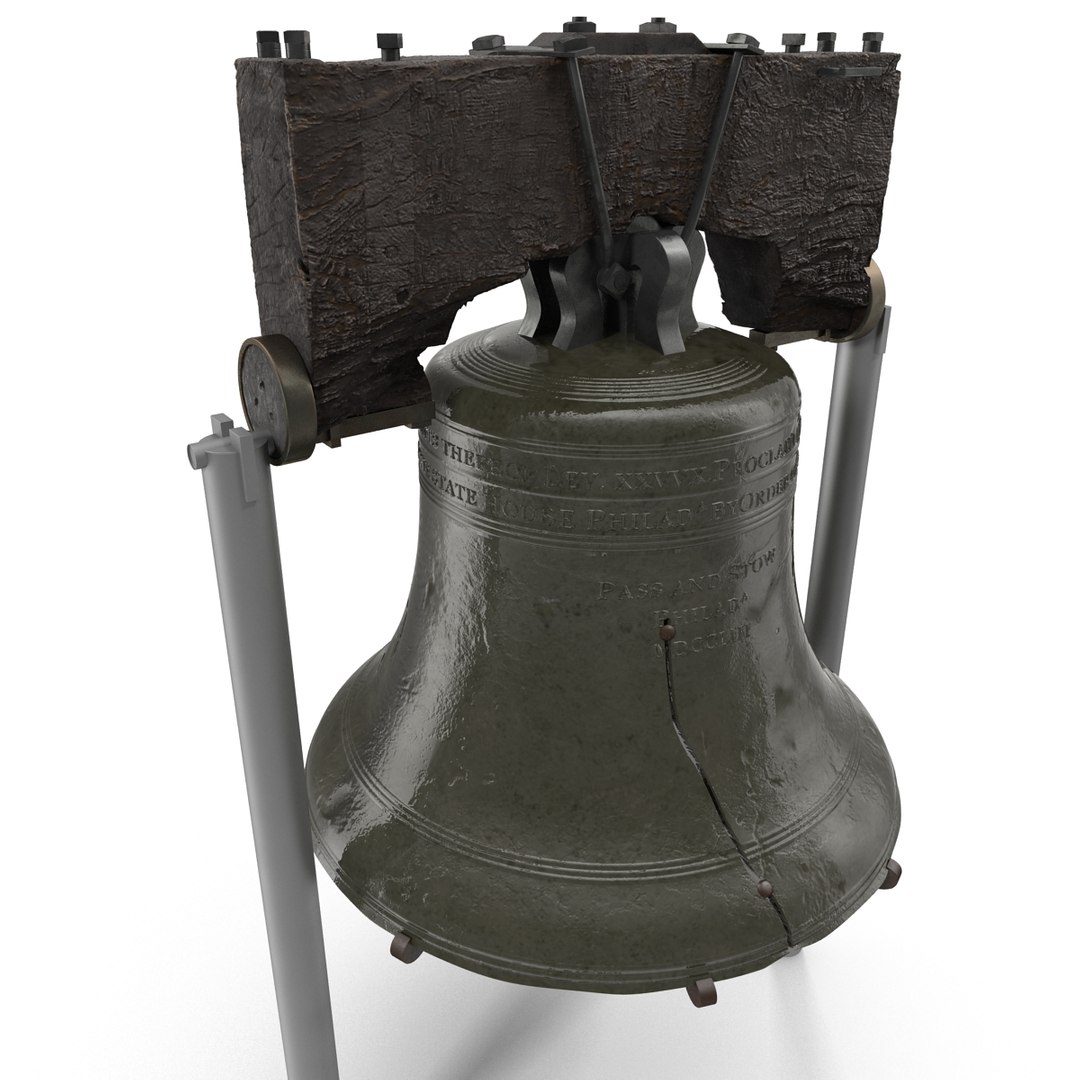 Liberty Bell 3d Obj