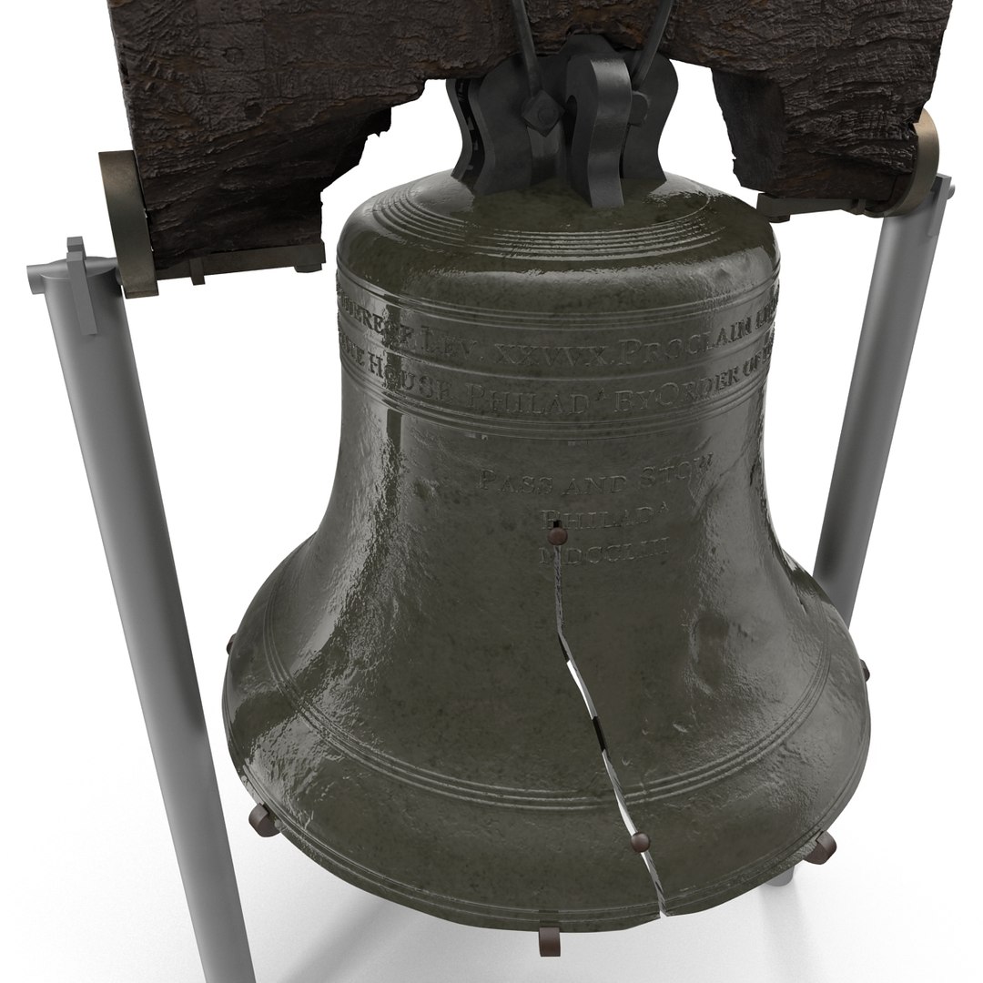 Liberty Bell 3d Obj