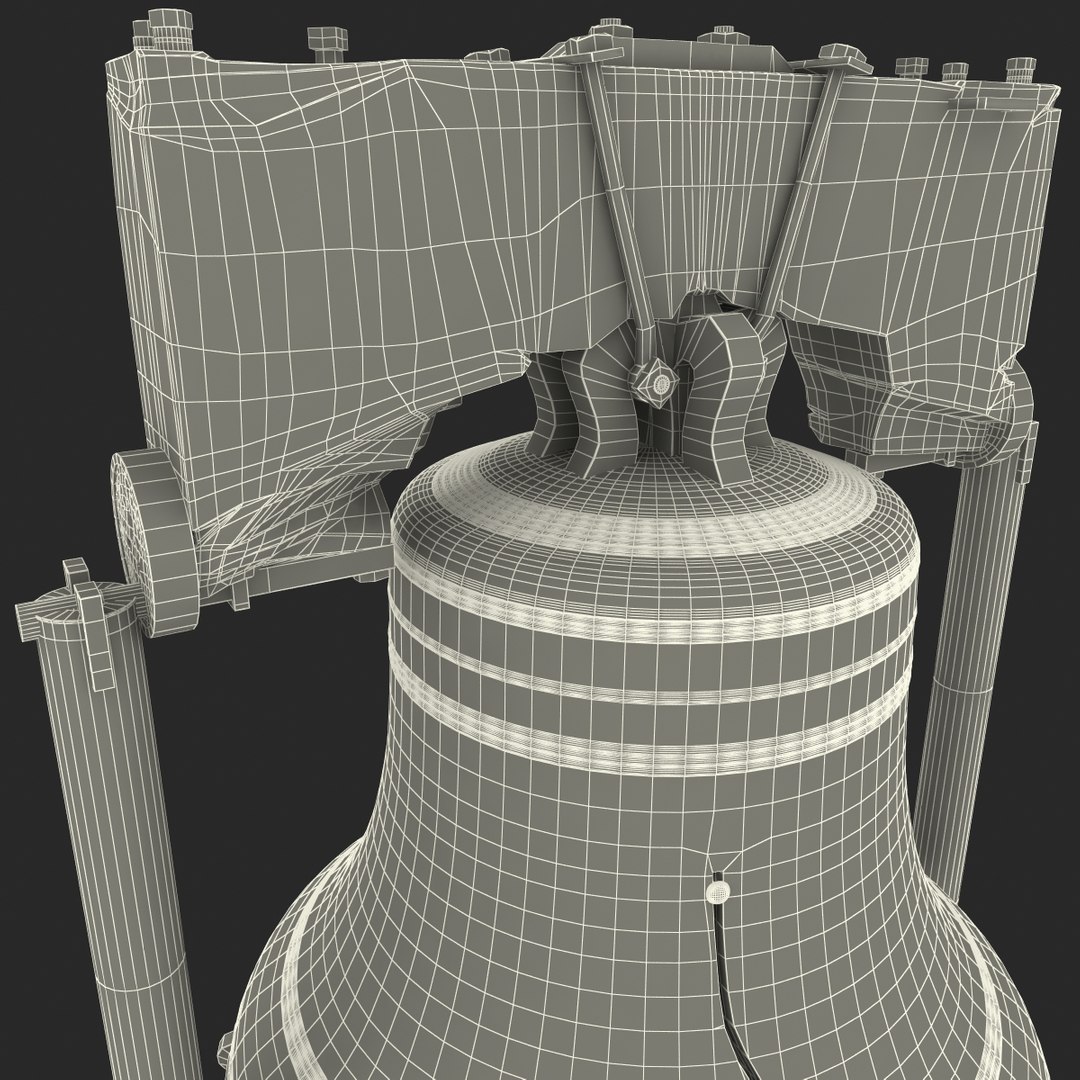 Liberty Bell 3d Obj
