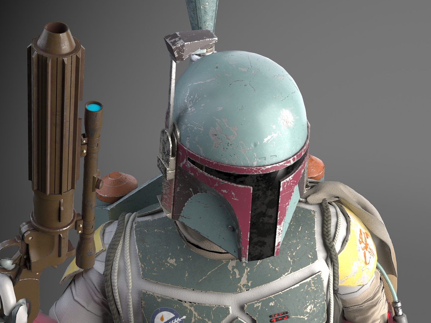 3D bobba fett fet - TurboSquid 1167269