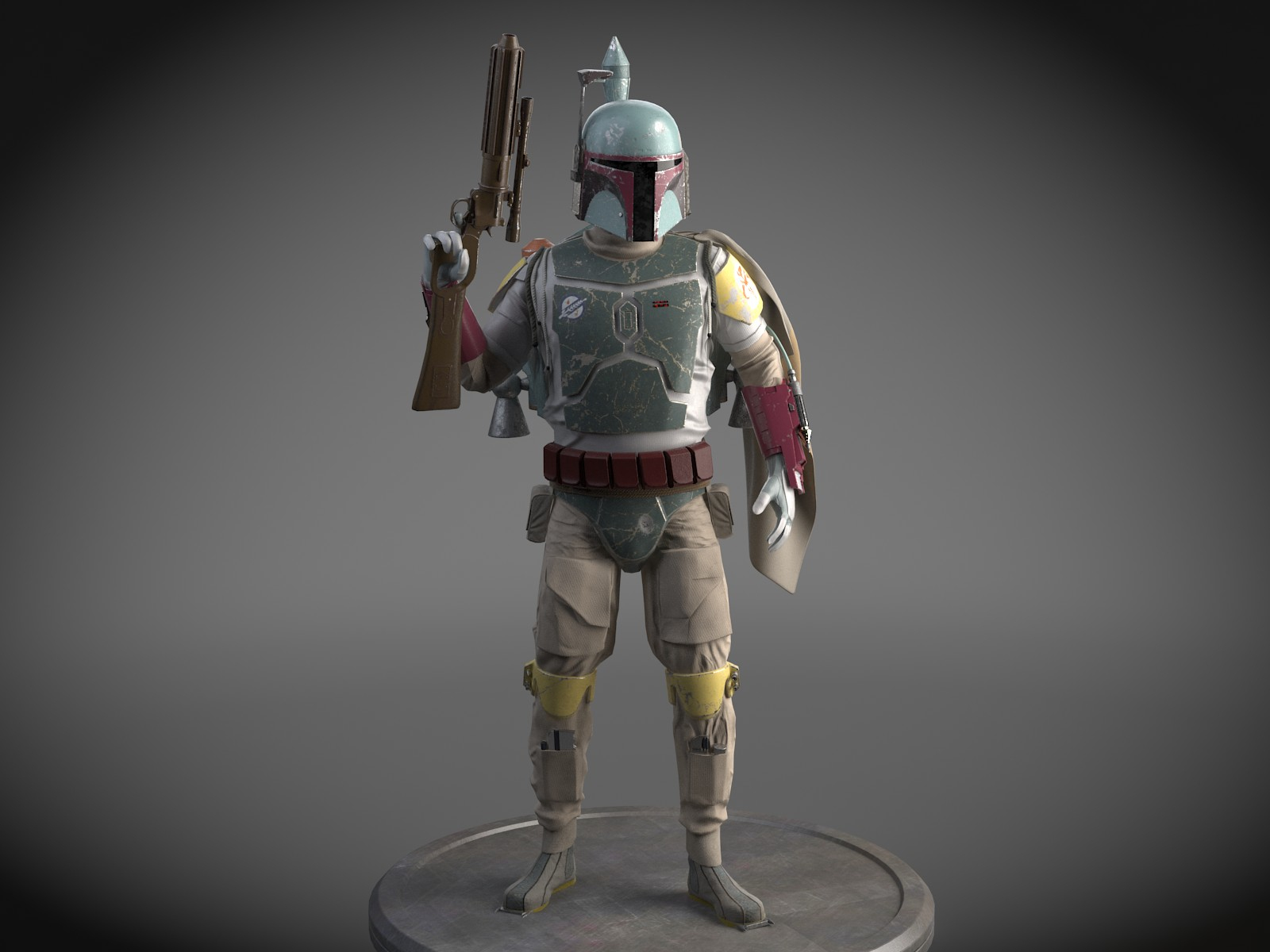 3D bobba fett fet - TurboSquid 1167269