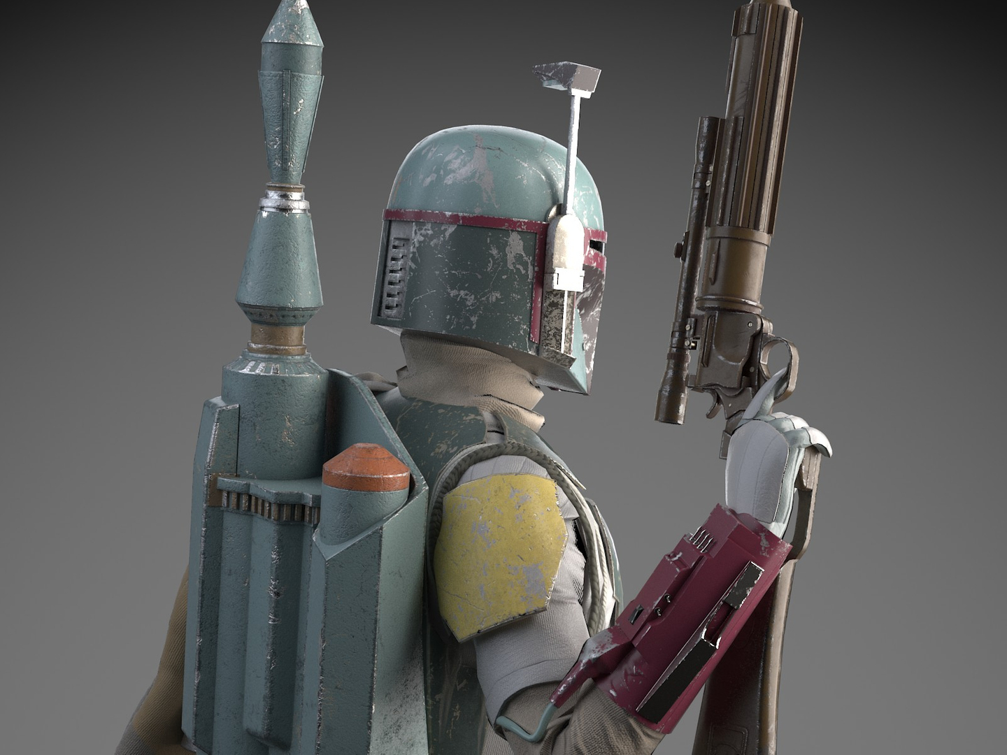 3D bobba fett fet - TurboSquid 1167269
