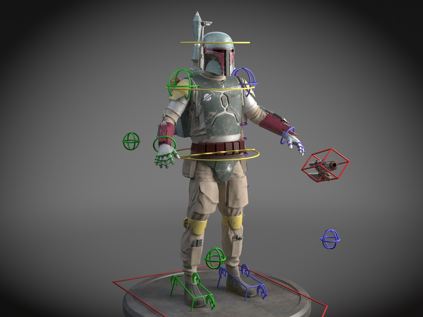 3D bobba fett fet - TurboSquid 1167269