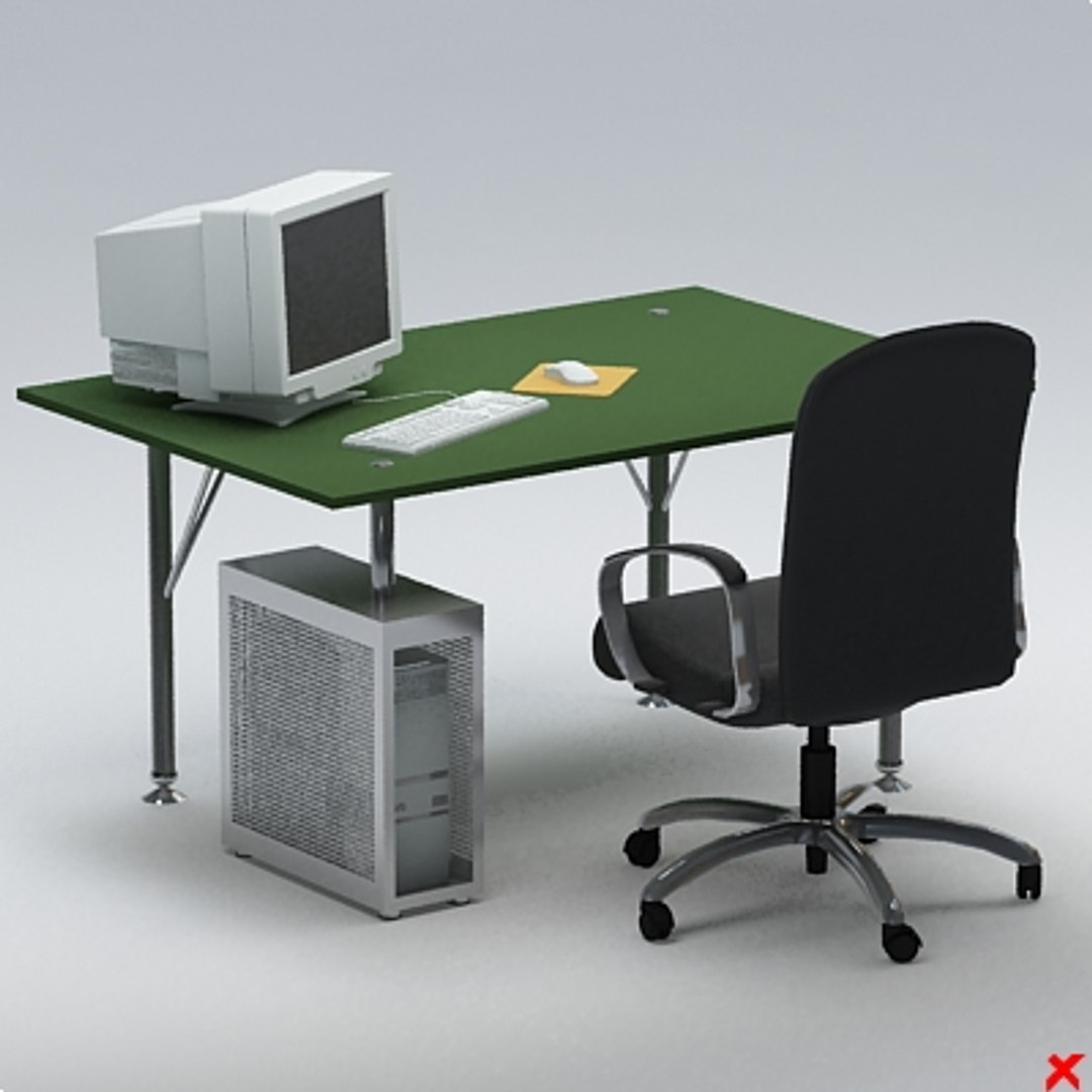 office table 3d model