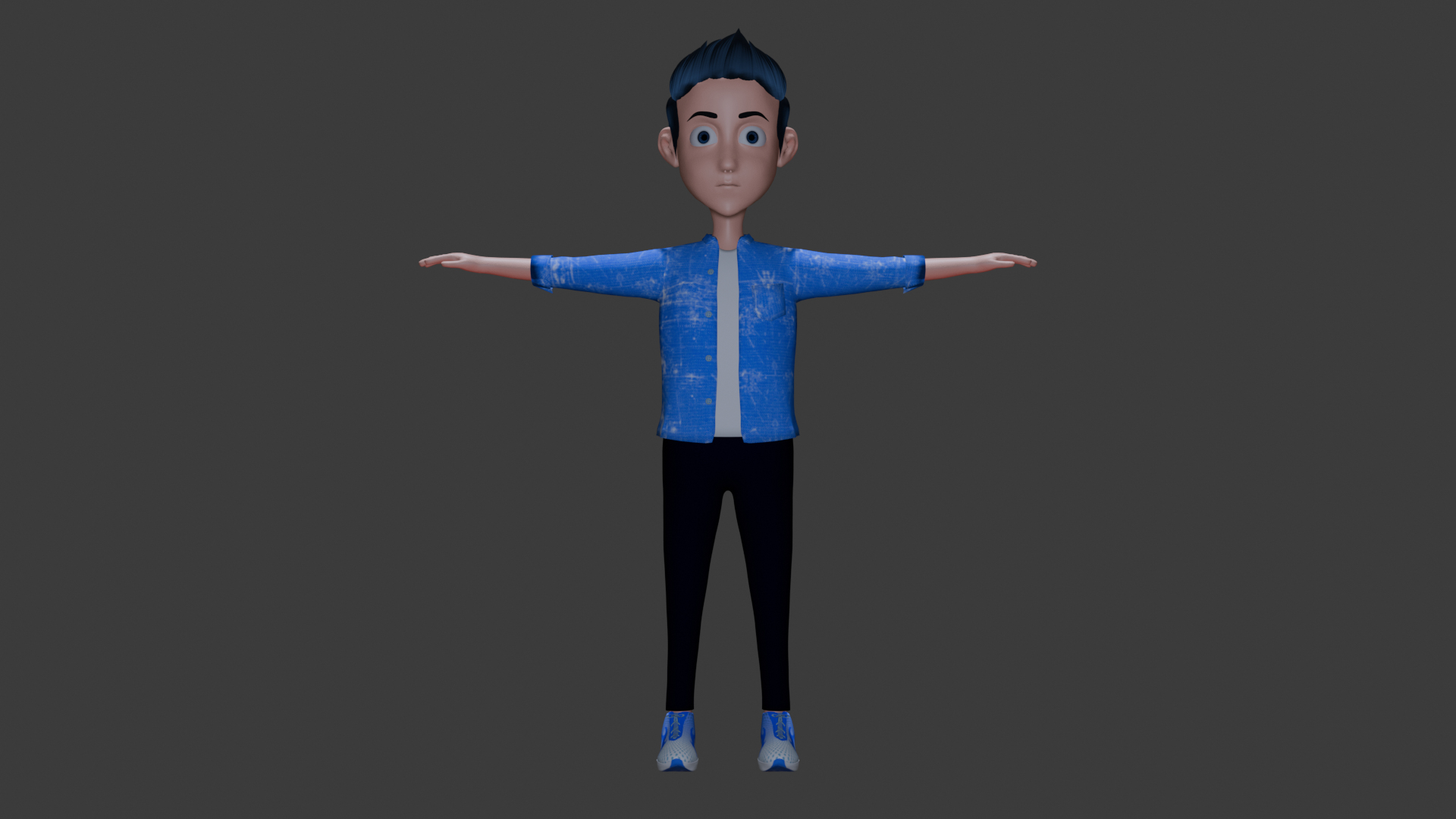 3D Stylized 3D Cartoon Boy Character Model - TurboSquid 2476521