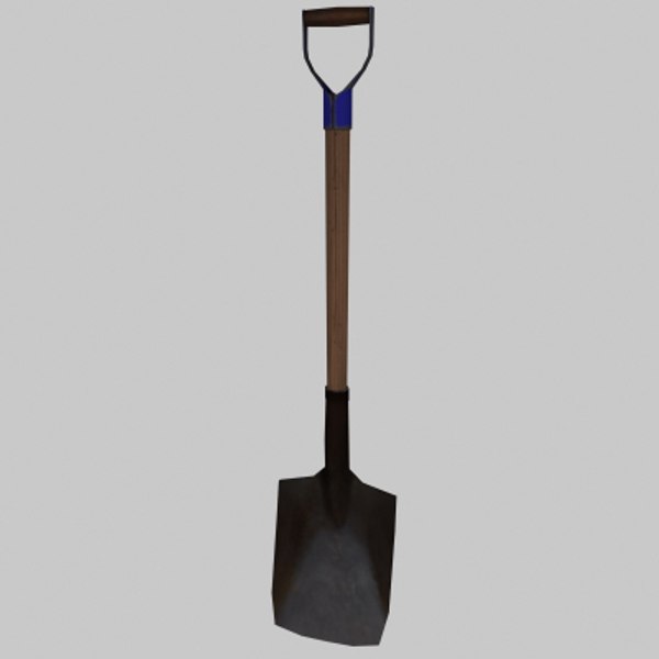 3d spade