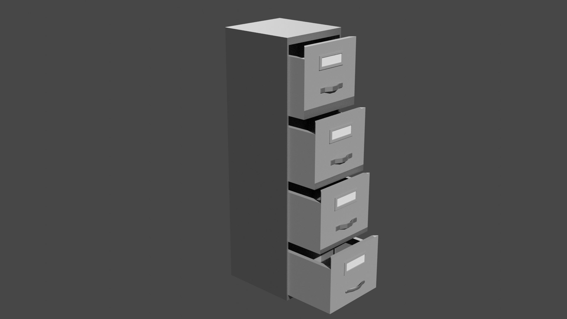 3D File Cabinet - TurboSquid 1975349
