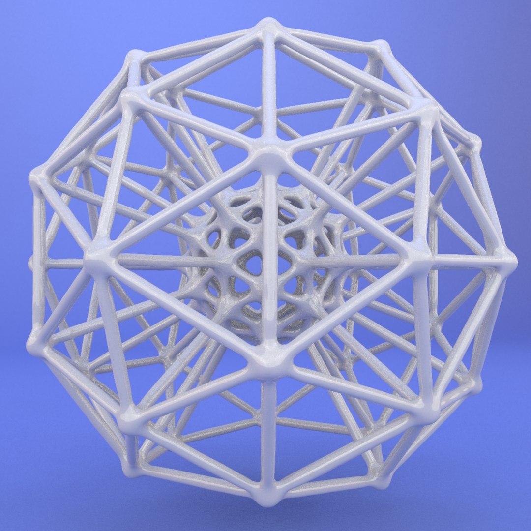 3d Model Printed Object