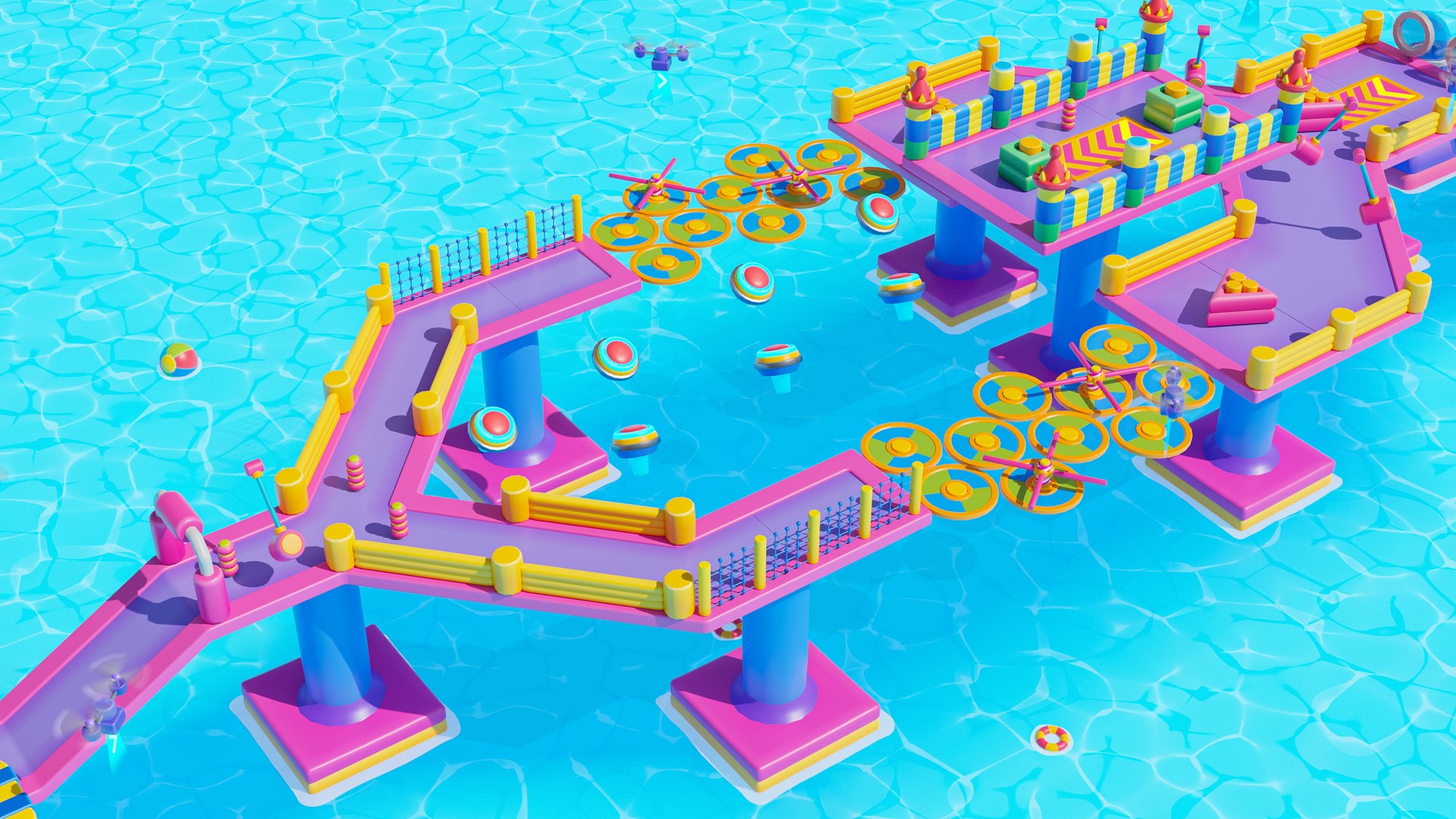 Platformer 2 3D model - TurboSquid 2160070