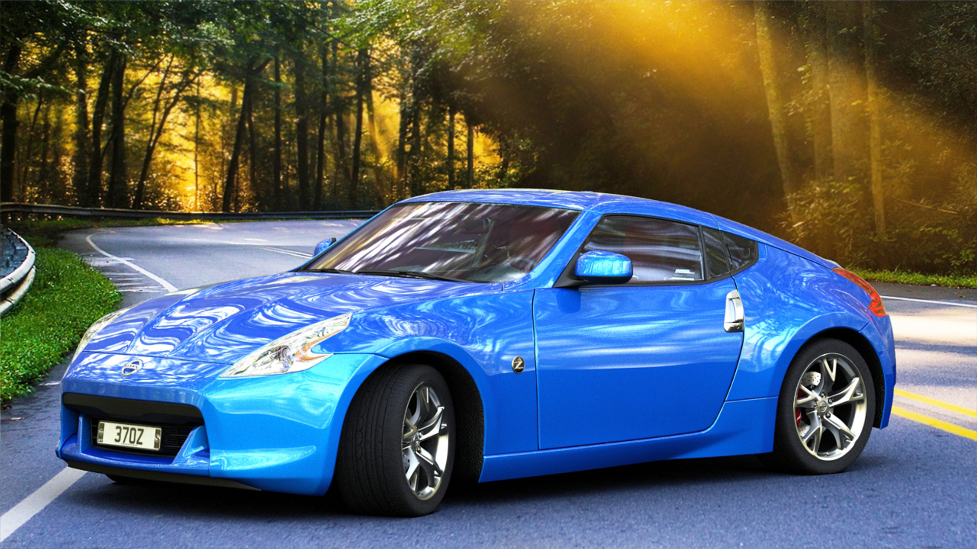 Nissan 370z Z34 2010 3d Max