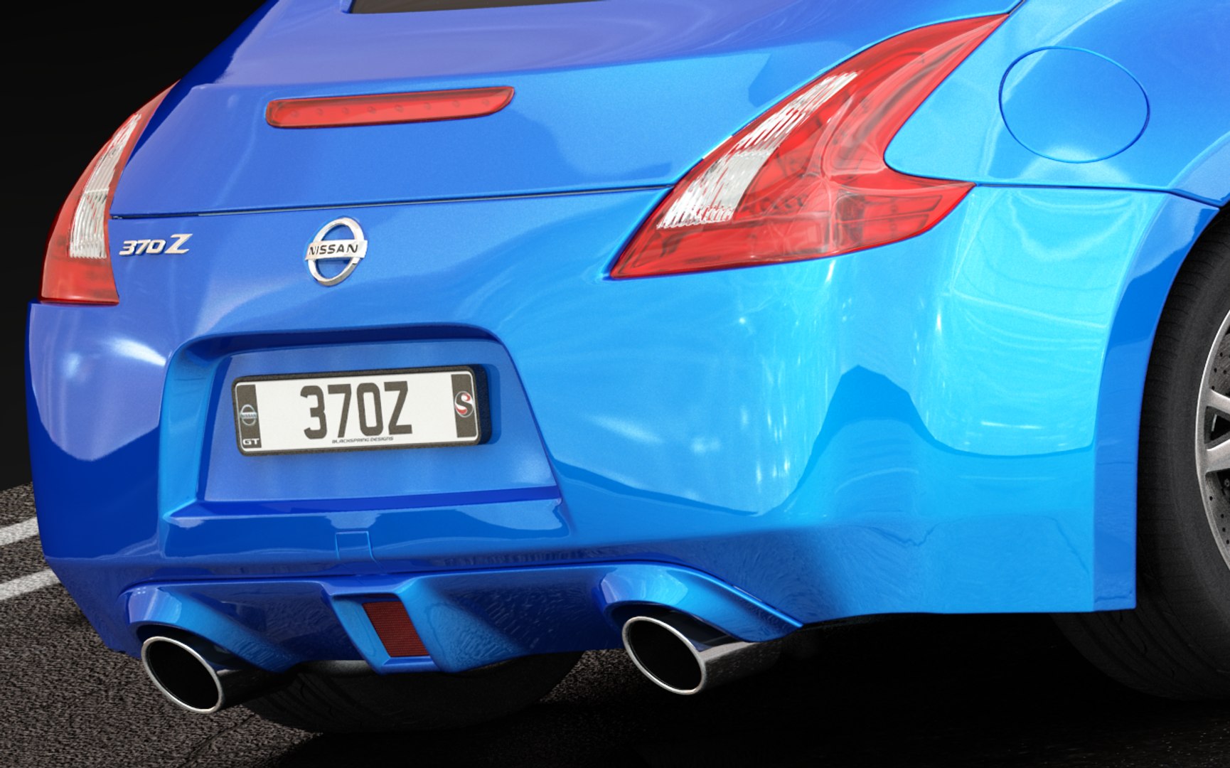 Nissan 370z Z34 2010 3d Max