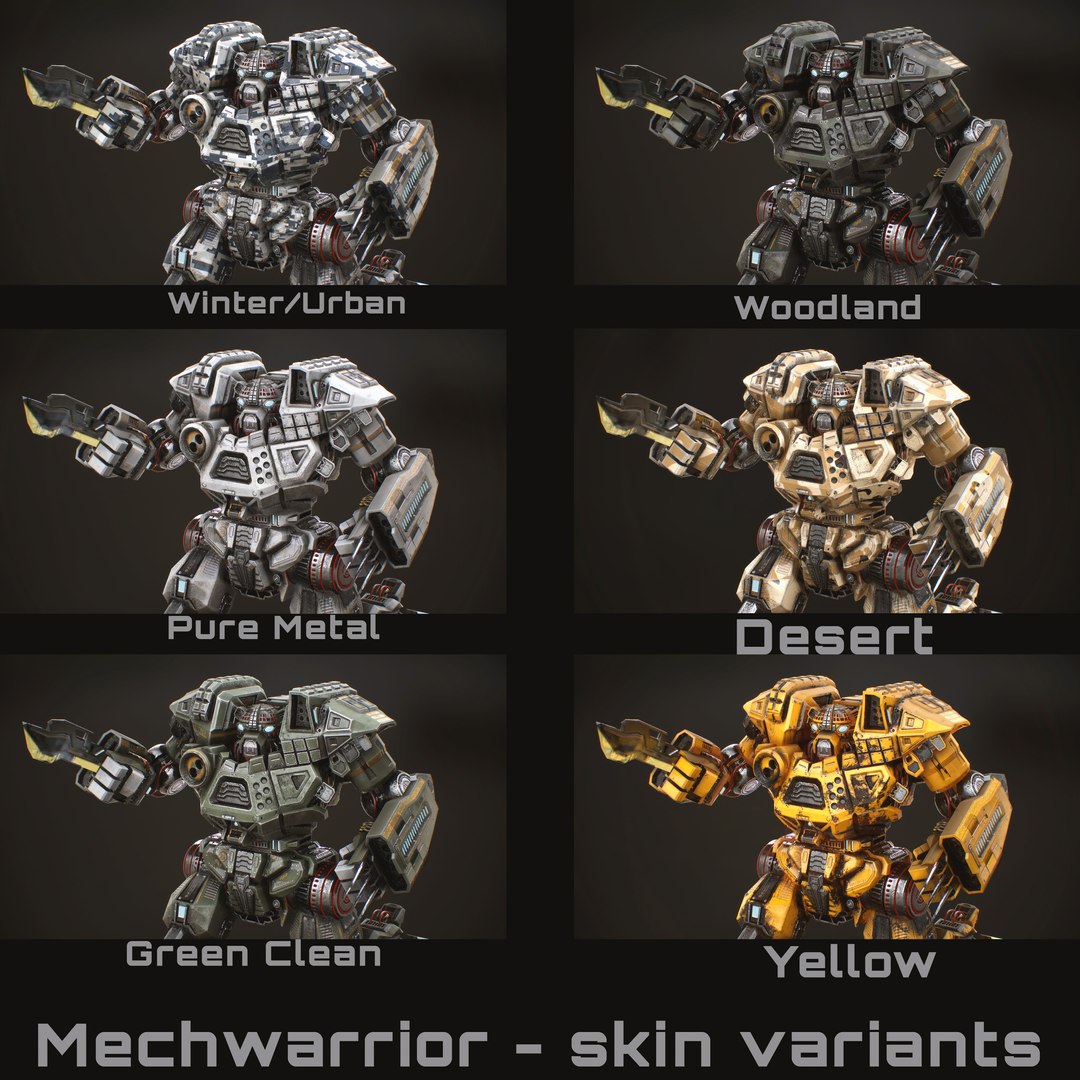 Mech 3D Model - TurboSquid 1221330